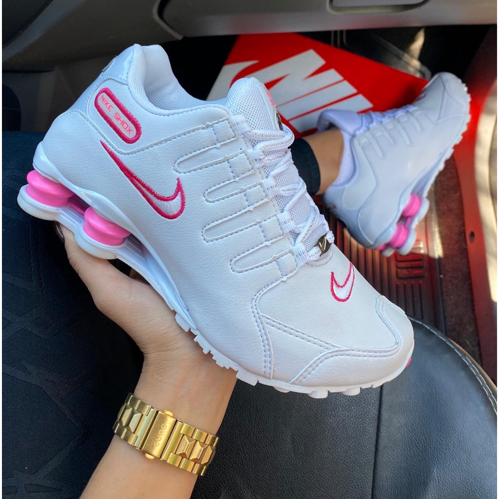 Tênis Nike Shox 4 Molas NZ Feminino | Shopee Brasil