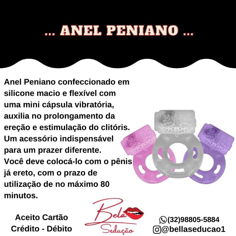Anel Peniano com vibro | Shopee Brasil