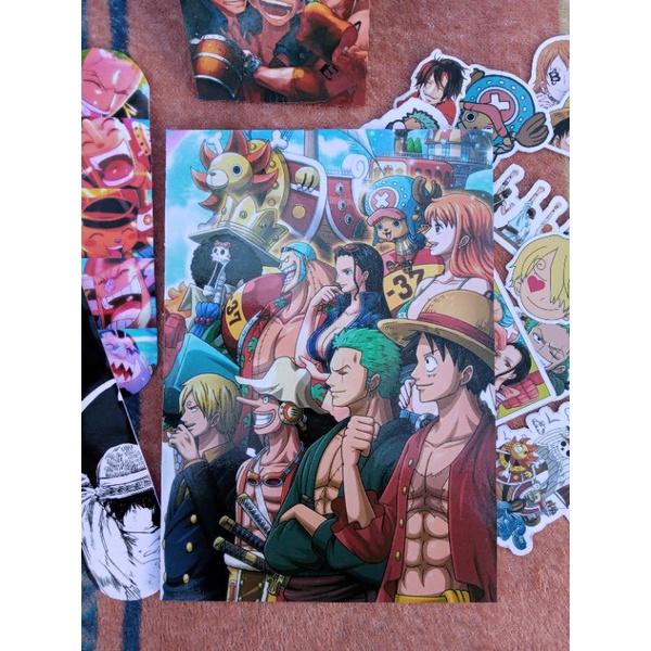 One Piece Mangá, Kit Personalizado Mangá Anime | Shopee Brasil