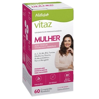 Vitaz Mulher 60 Capsulas Natulab | Shopee Brasil