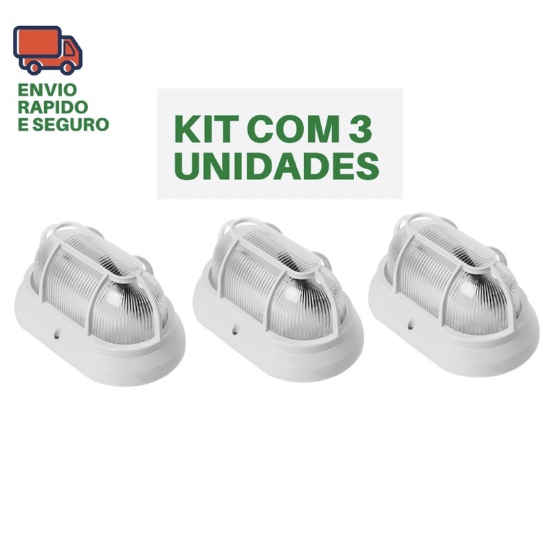 Luminária tartaruga arandela área externa c/ grade acrílico SHIN-TECH 20w | Shopee Brasil