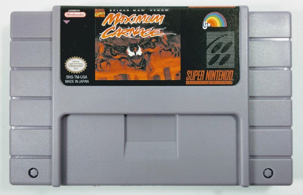 Jogo Spider-man and Venom Maximum Carnage - SNES | Shopee Brasil