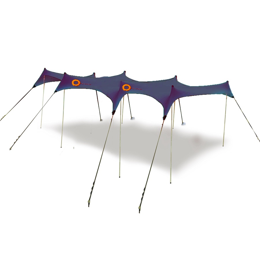 Tenda de praia, gazebo, guarda sol - Azul & Amarelo (Party) | Shopee Brasil