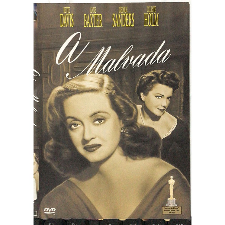 DVD A Malvada. Bette Davis, Anne Baxter, George Sanders, Celeste Holm ...