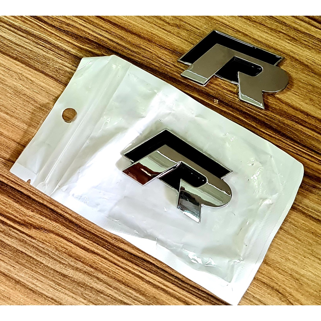 Emblema Rline R line 3D Fusca Jetta Variant Passat Tiguan | Shopee Brasil