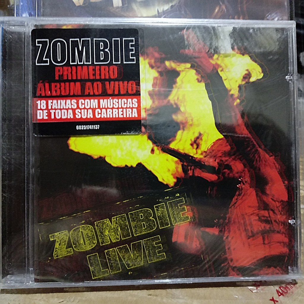 Cd Zombie - Live (Lacrado) | Shopee Brasil