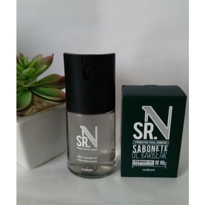 kit Sr.N Natura 1 Desodorante + 1 Sabonete | Shopee Brasil