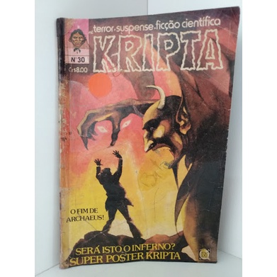 Gibi HQ Kripta n.30 - Terror, RGE | Shopee Brasil