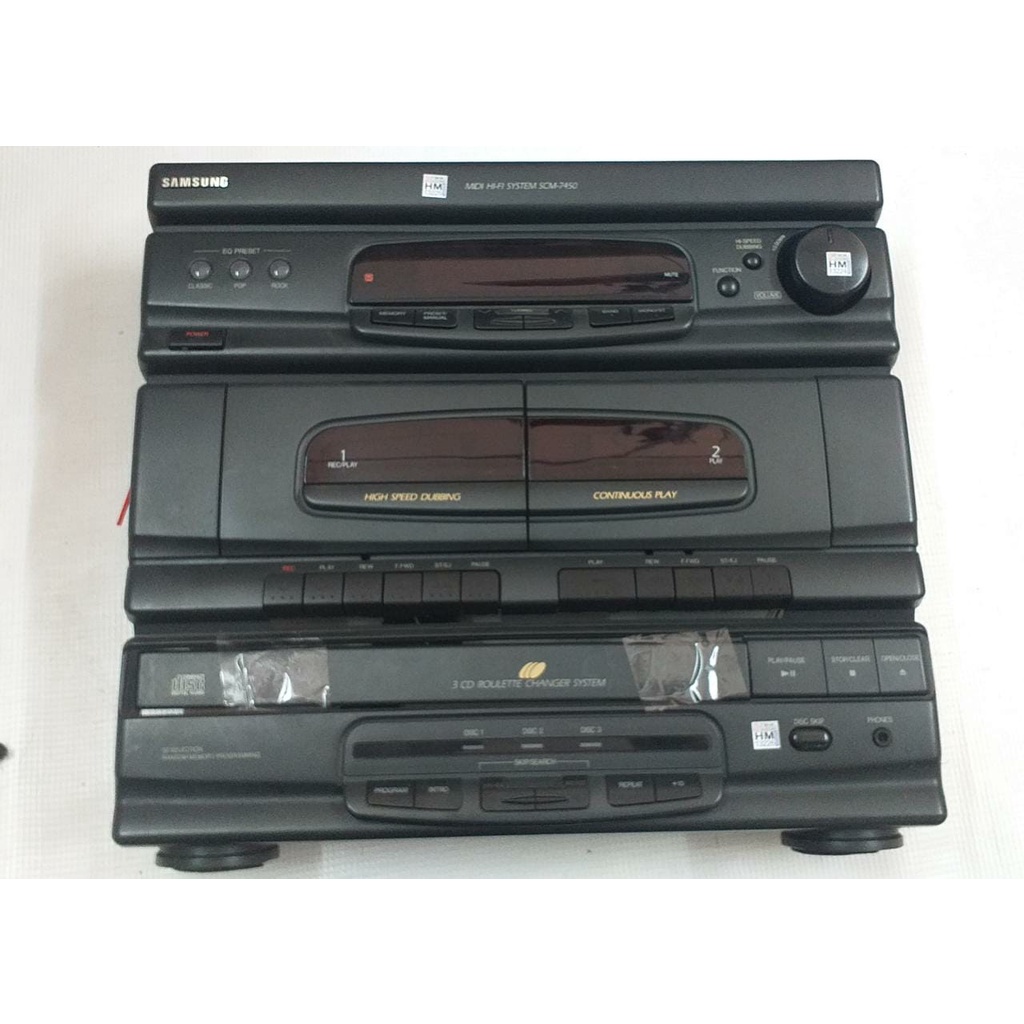 Display Painel Samsung Mini System Scm-7450 | Shopee Brasil