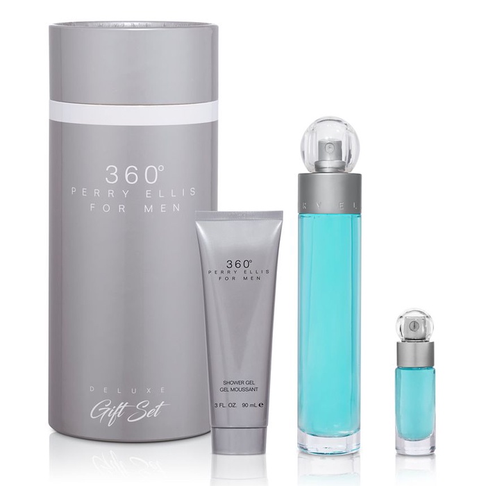 Kit Perfume 360 Graus Edt 100ml Masculino Original Gel Banho | Shopee ...