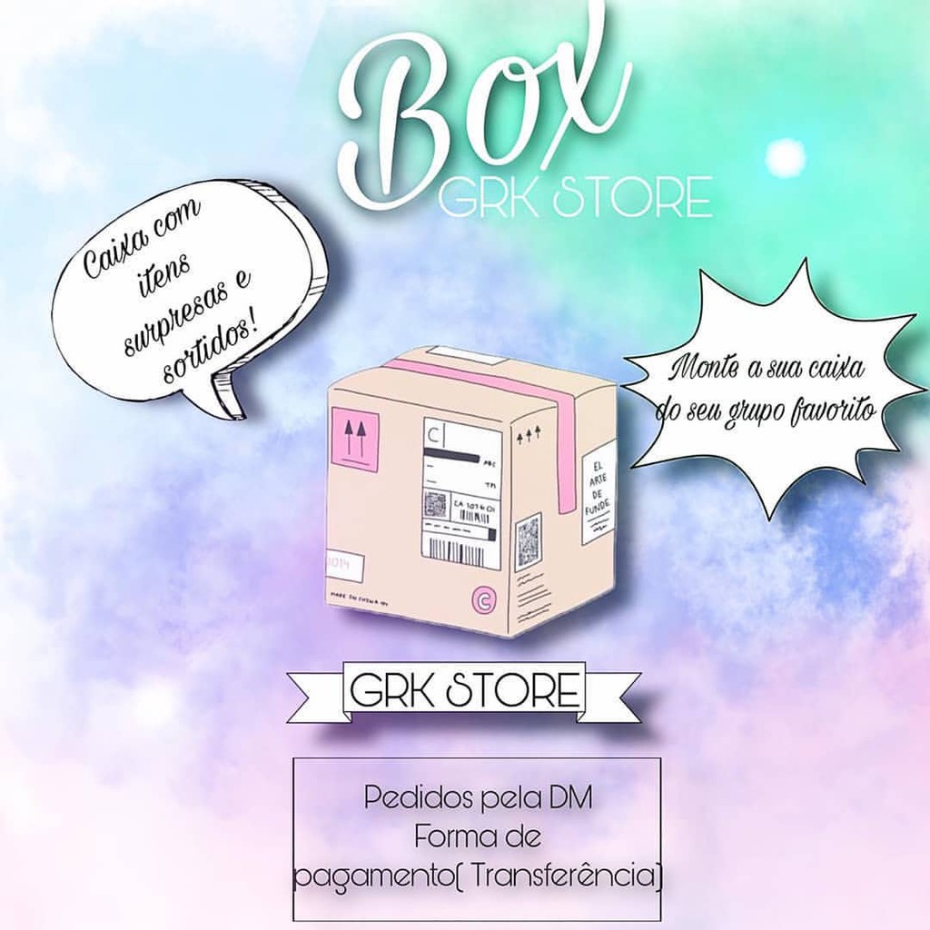 BOX KPOP | Shopee Brasil