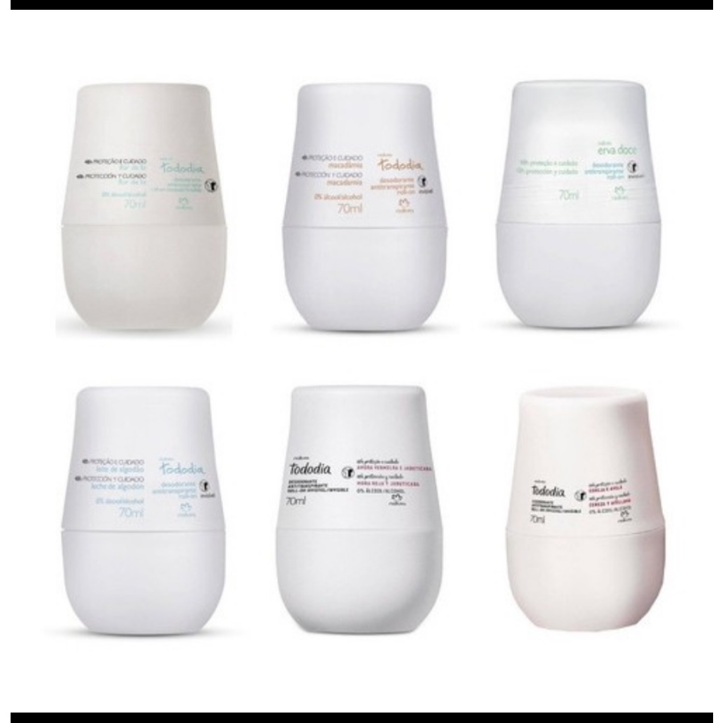 Desodorante Roll on Rollon Rolon - Natura Todo dia 70ml | Shopee Brasil