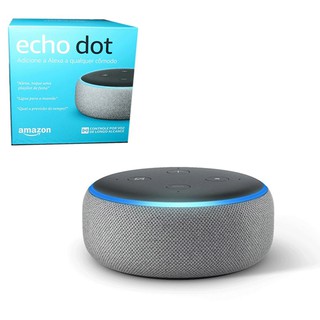 Alexa Echo Dot Amazon Smart Speaker Com Alexa Amazon 3° Geração ...