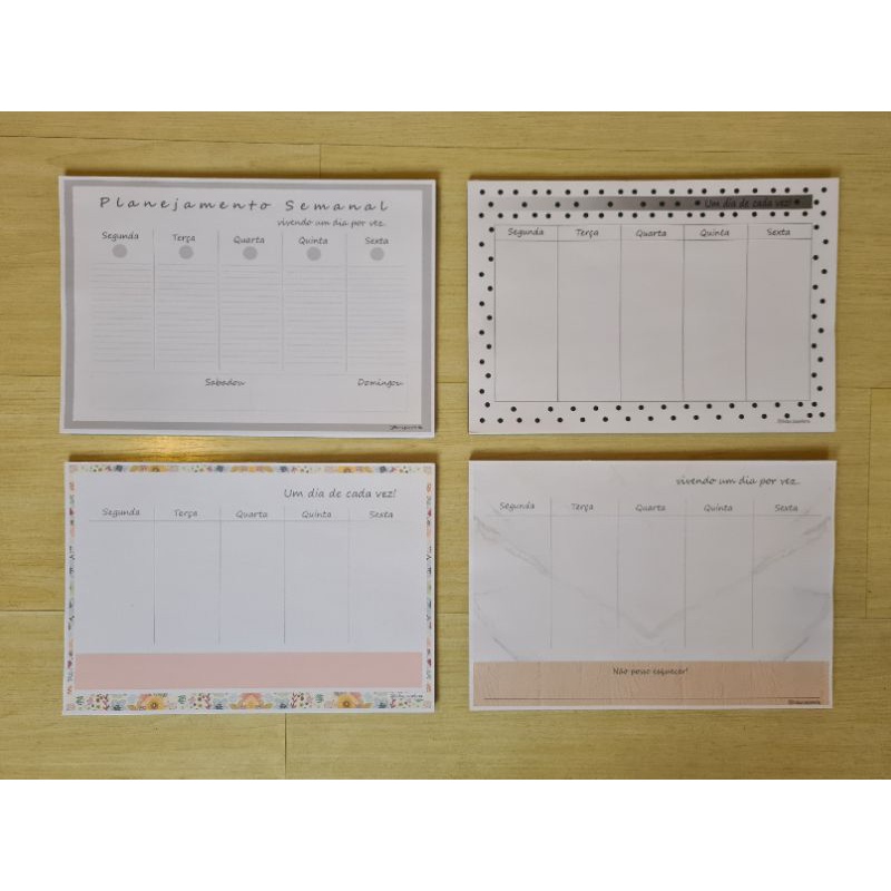 Planner semanal | Shopee Brasil