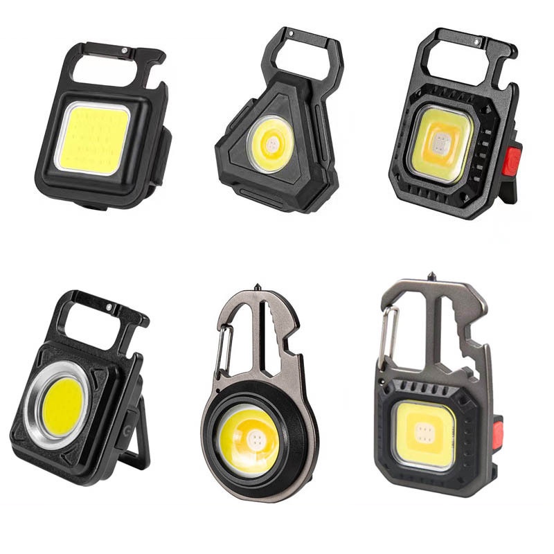 Mini Lanterna LED De Trabalho Portátil Claro De Bolso Chaveiros ...