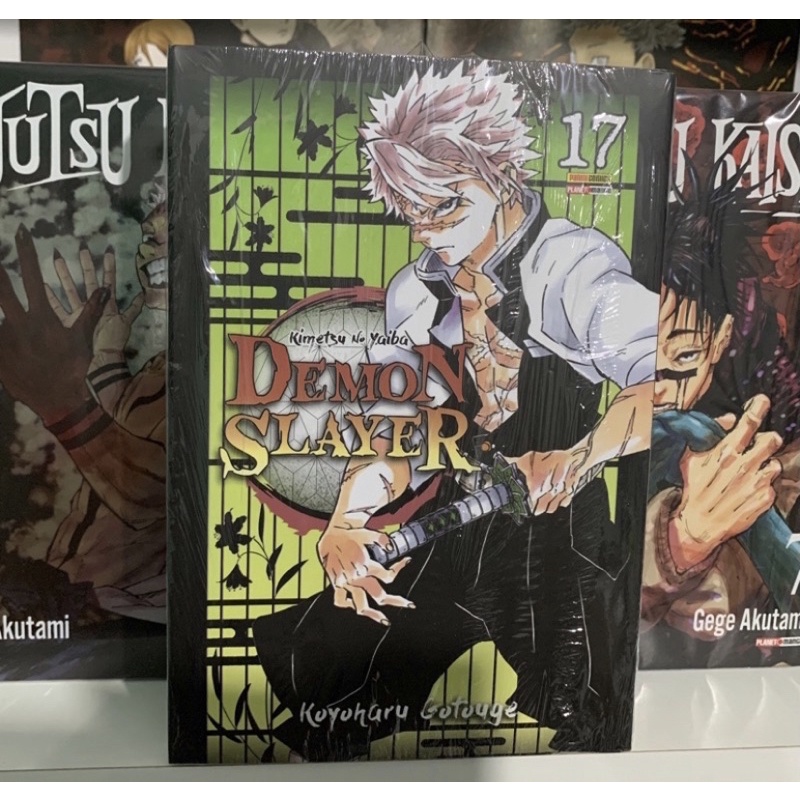 Demon Slayer 17 Novo e Lacrado | Shopee Brasil