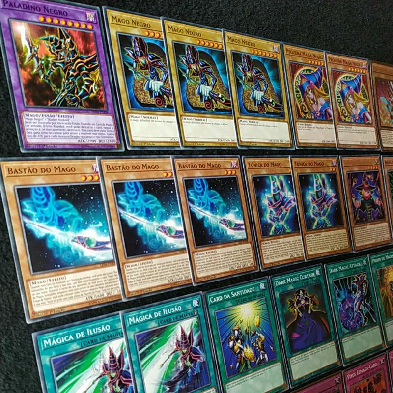 Deck Mago Negro / Dark Magician - Original - Yugioh - Desconto no Preço