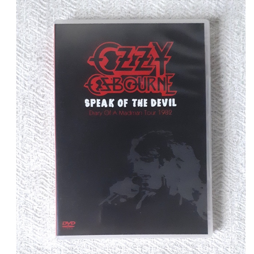 DVD Original Ozzy Osbourne Speak Of The Devil | Shopee Brasil