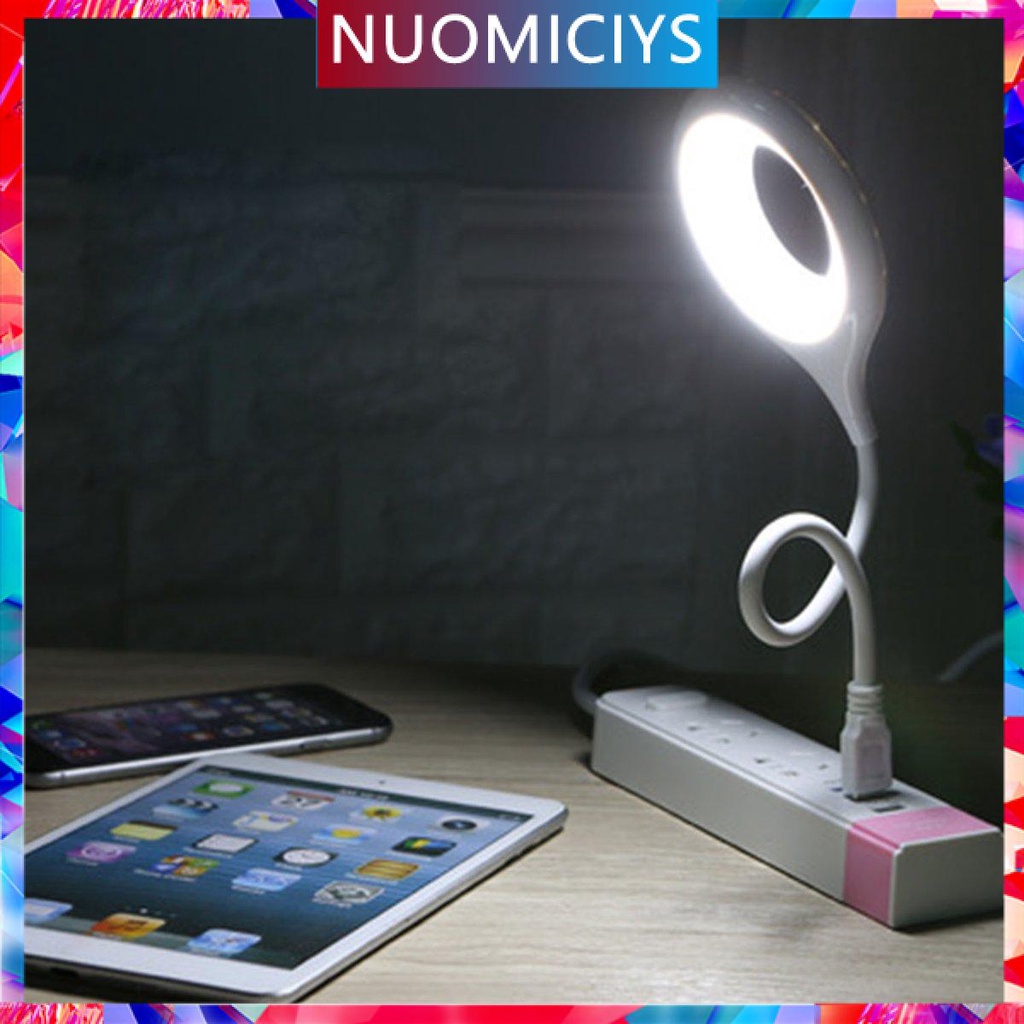 Nmc Lâmpada De Mesa Led Touch Regulável Usb Em Formato De Anel Para ...