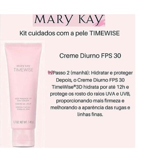 Kit Facial 3d Hidratante Noturno E Diurno Timewise 3D Com Fps30 Mary Kay | Shopee Brasil