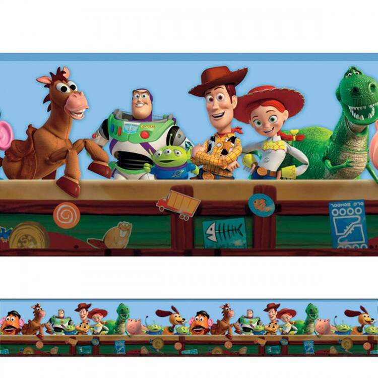 Faixas Decorativas Adesivo Border Infantil Toy Story | Shopee Brasil