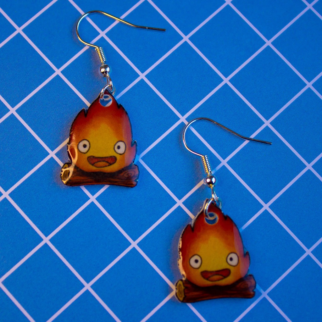 Brinco Calcifer - O Castelo Animado - Howl's Moving Castle - Studio ...