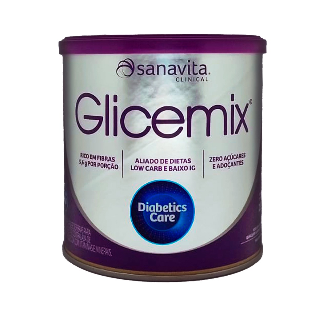 Glicemix 250g - Baixas Calorias - Sanavita | Shopee Brasil