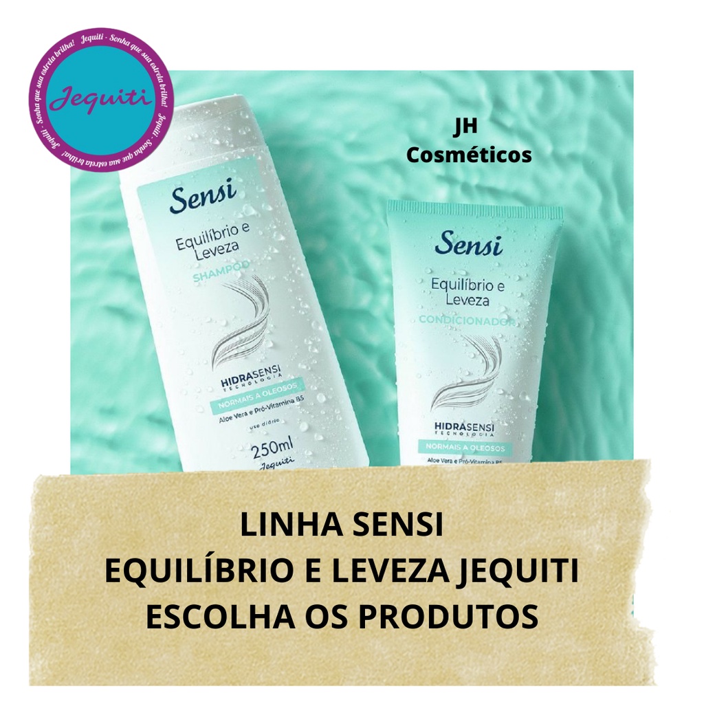 Shampoo Linha Sensi Jequiti | Shopee Brasil