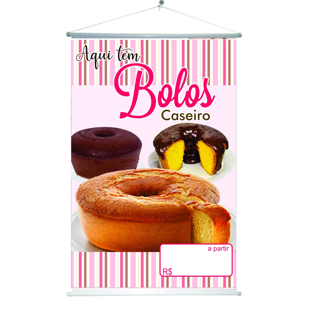 banner bolos diversos | Shopee Brasil