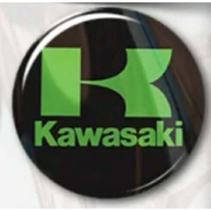 Adesivo Resinado Logo Kawasaki Ninja Zx-6r Original 6cm | Shopee Brasil