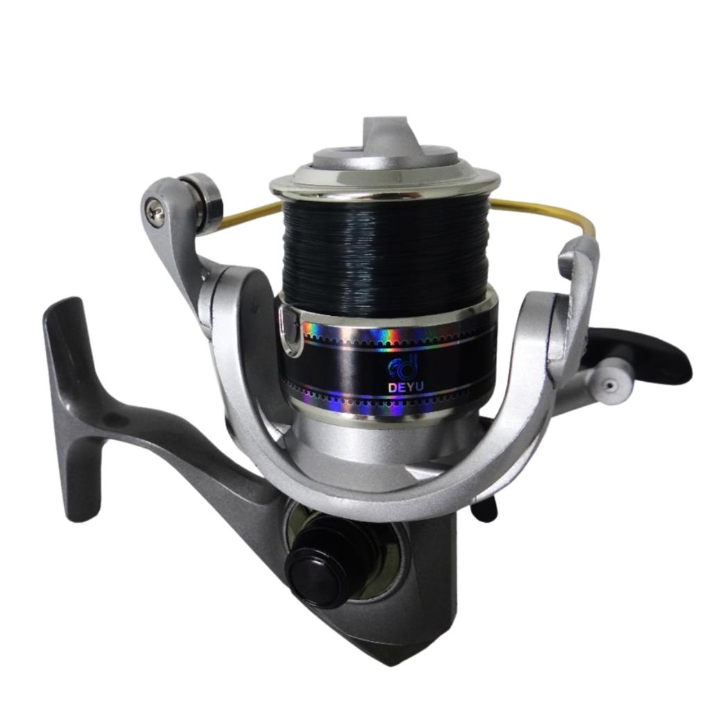 Molinete de Pesca Deyu 3000 Drag 5 Kg 3 Rolamentos Com Linha | Shopee ...