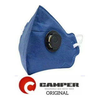 Máscara Respirador Camper Pff2-s Com Válvula modelo N95 | Shopee Brasil
