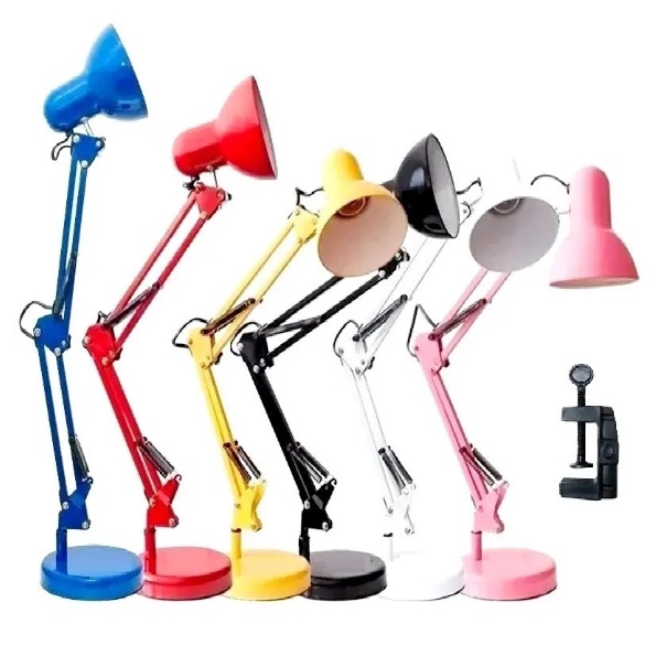 Luminária Articulada De Mesa Pixar Abajur E Escritório Pixar Com Base ...