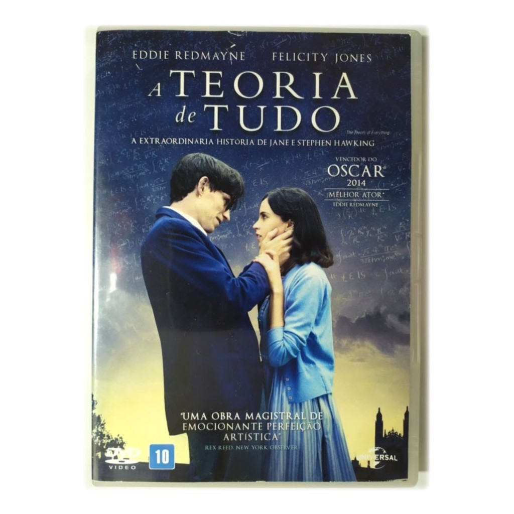 Dvd A Teoria De Tudo Eddie Redmayne Felicity Jones Original | Shopee Brasil