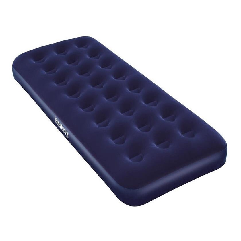 Colchao Inflavel Solteiro Camping acampamento resiste 227 kg | Shopee ...