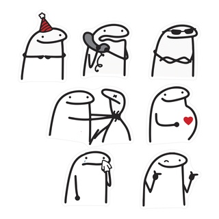 Kit 33 Adesivos Flork Notebook Caderno Agenda Diario Adesivo | Shopee ...