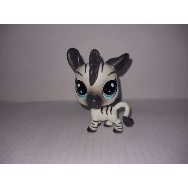 Boneco Littlest Pet Shop Lps Zebra Listrado Raro | Shopee Brasil