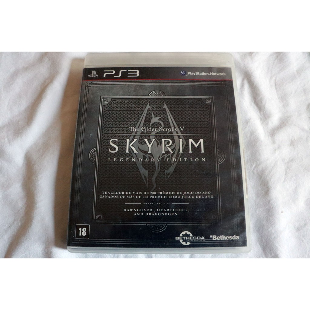 Jogo Skyrim Legendary Edition PS3 | Shopee Brasil