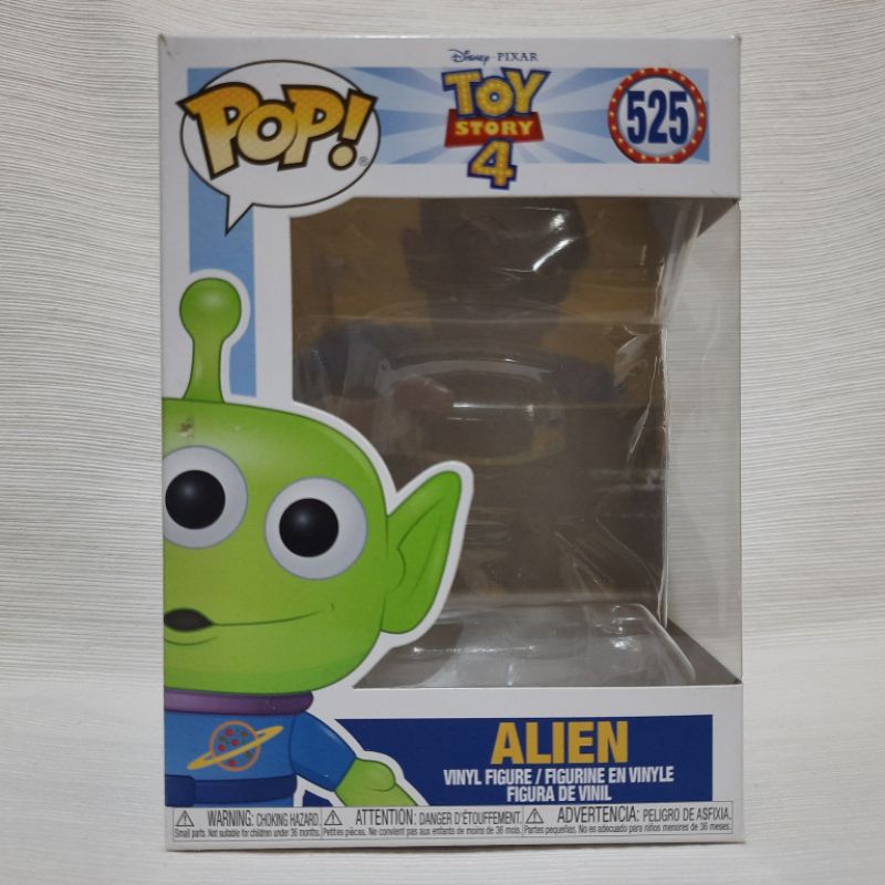 Caixa de Funko Pop Alien N°525 Toy Story 4 Disney | Shopee Brasil