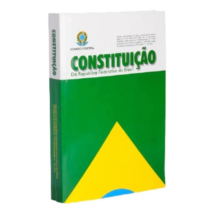 Constituição Federal 2022 Letras Grande 116ª Emenda Modelo Livro Última ...