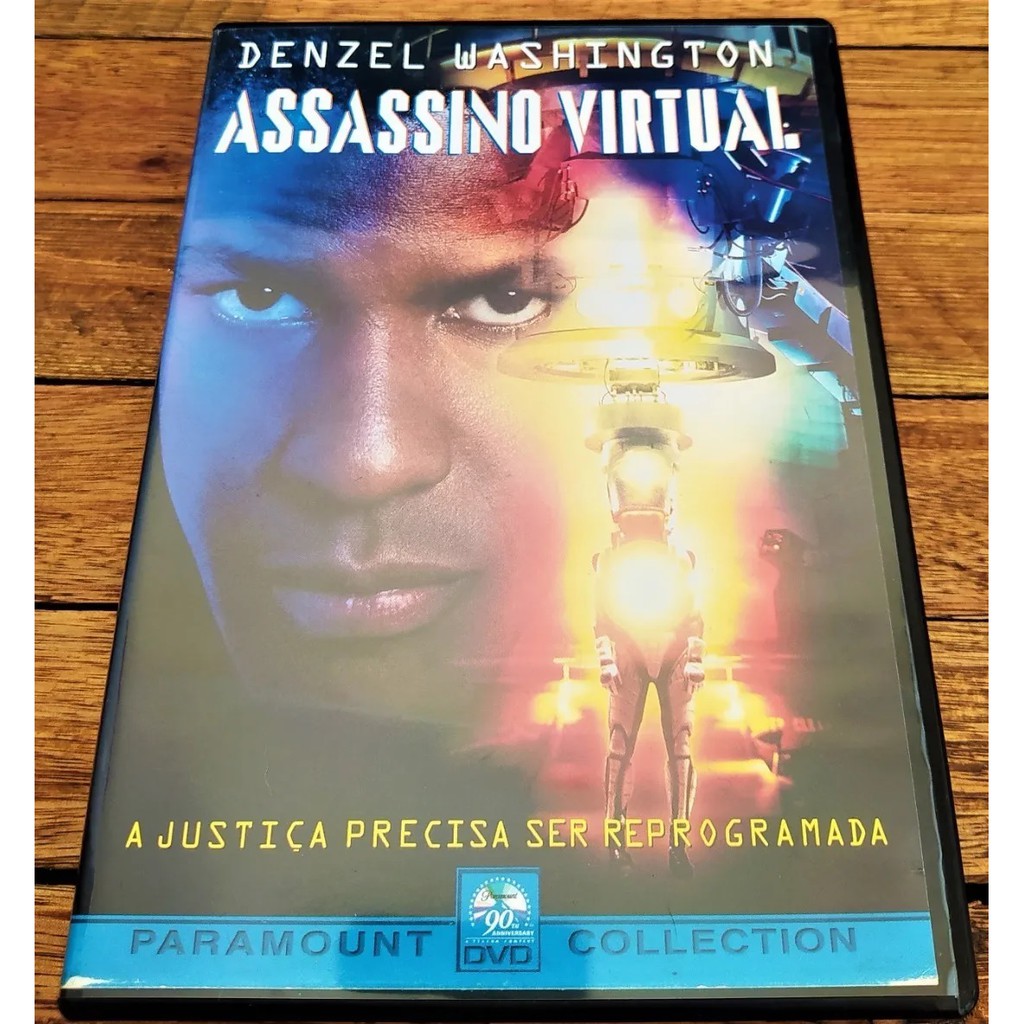 Dvd Original - Assassino Virtual - Denzel Washington - Filme | Shopee ...