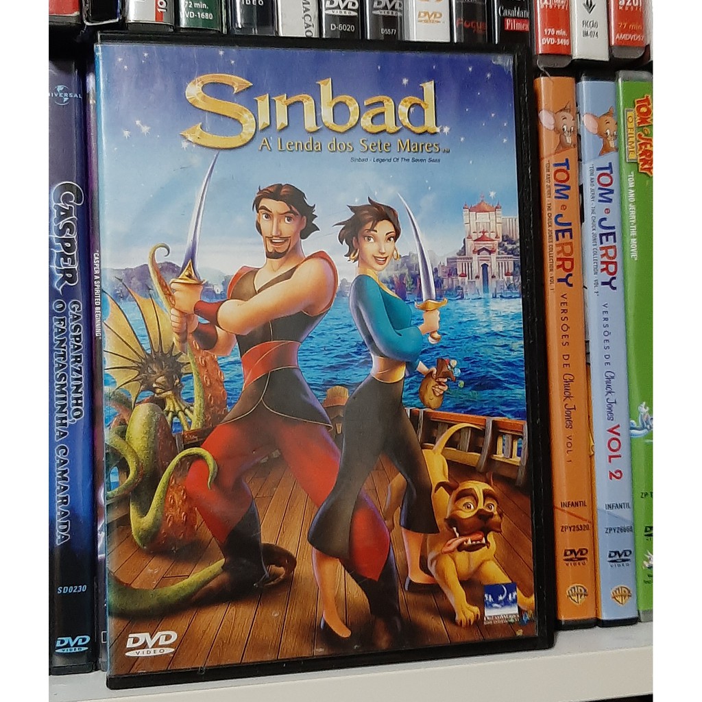 DVD Sinbad | Shopee Brasil