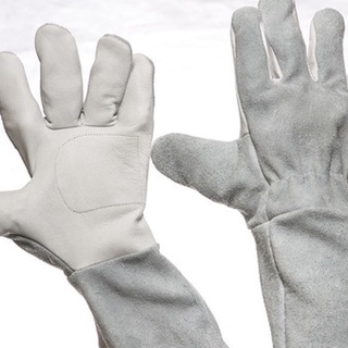 Luva Vaqueta Mista Raspa Cano Longo TR Ca 38774 | Shopee Brasil