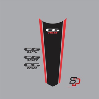 Adesivo Faixa ( Gravata ) Tanque CGs, Titan, Fan, Start 160 150 | Shopee Brasil