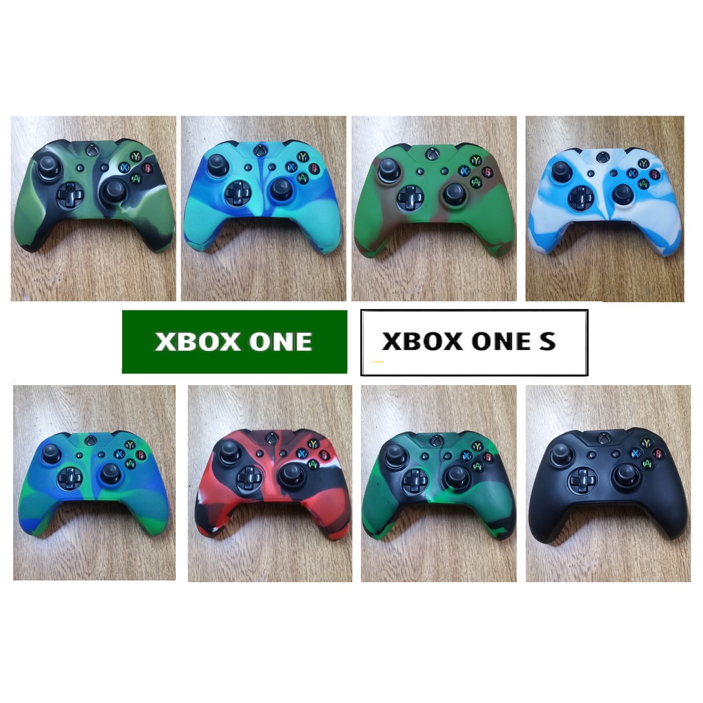 Capa Case Protetora de Silicone Para Controle xbox one / xbox s Cores ...