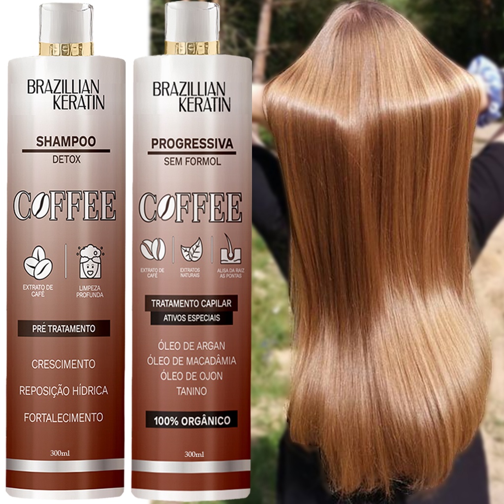 Kit Progressiva Sem Formol Orgânica | Fibra de Bambu | Phyto Liss 300ml ...