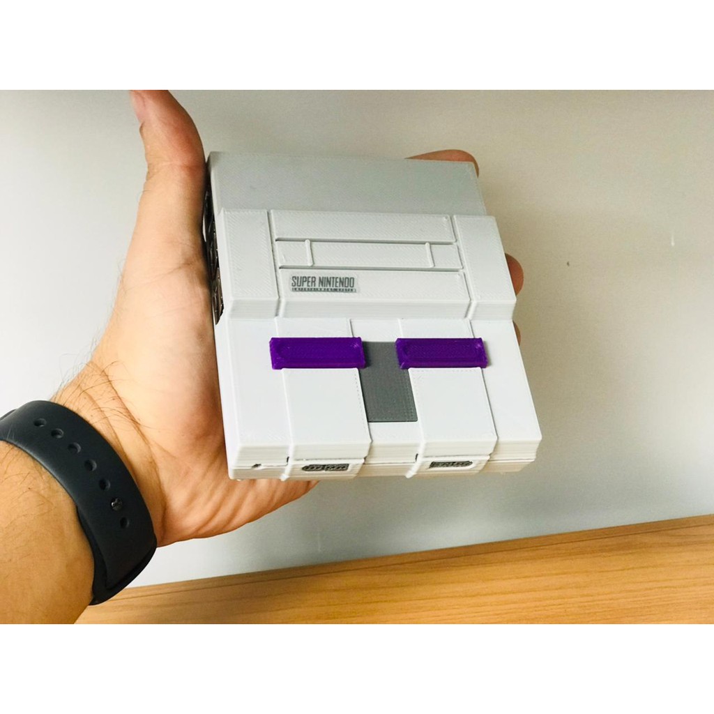 Case Snes Super Nintendo para raspberry PI3 model b | Shopee Brasil