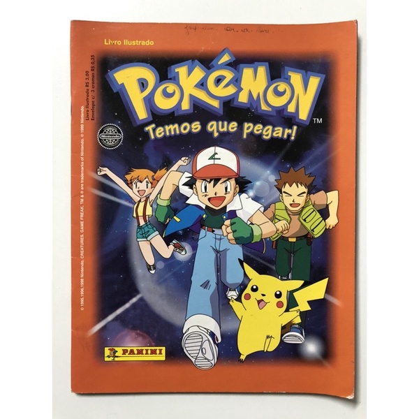 Álbum Pokemon Panini 1999 | Shopee Brasil
