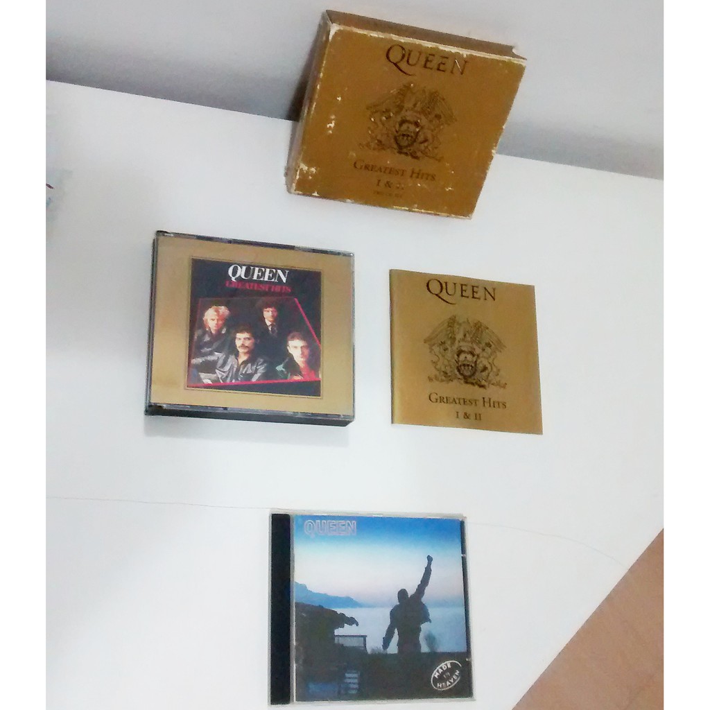Queen - 1 CD Box Duplo Importado Greatest Hits I & II - (com encarte ...