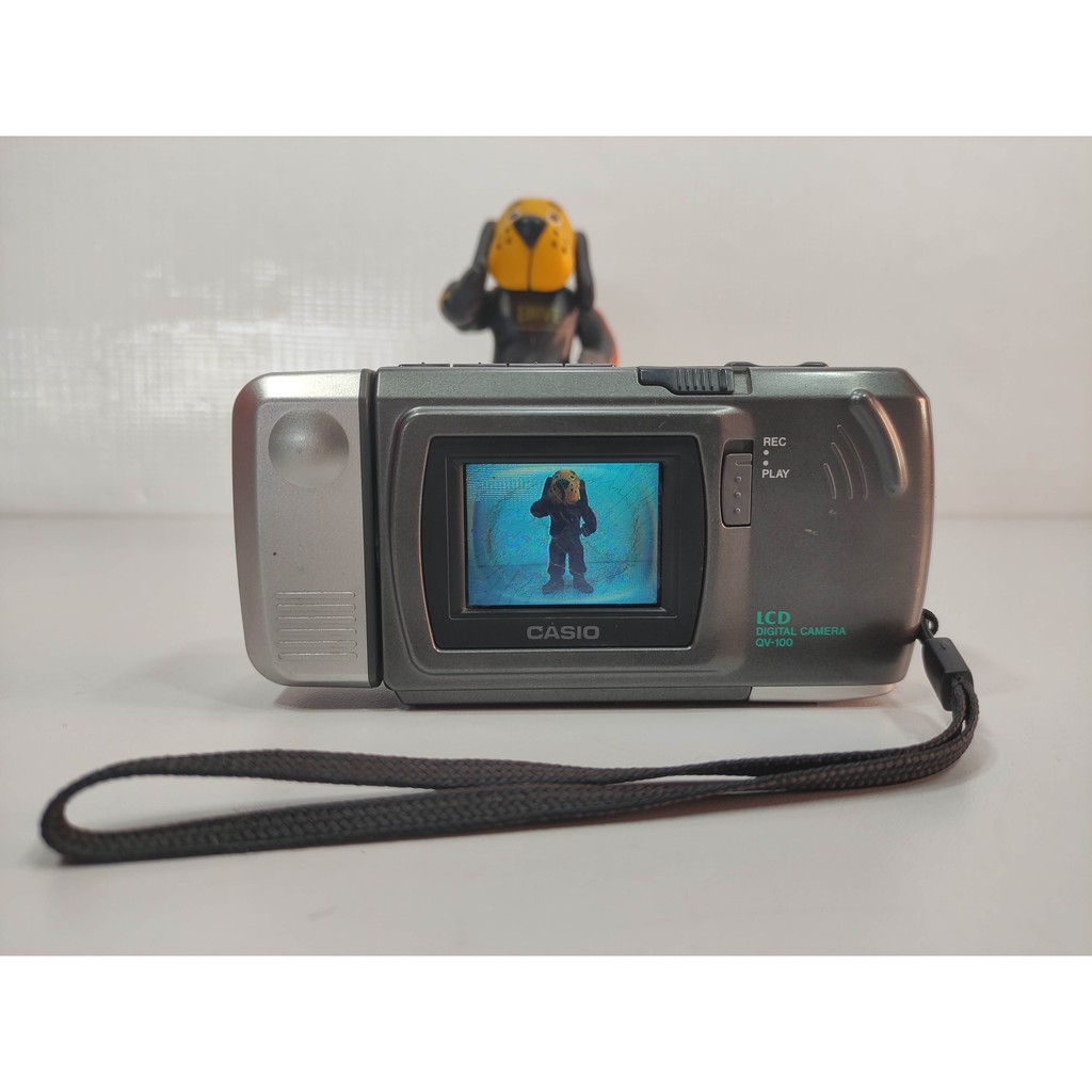 Antiga Câmera Casio Lcd Digital Qv-100 Funcionando 1997 Rara | Shopee ...